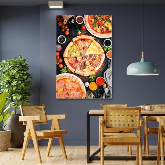 SML Tablo Lezzetli Pizza Çeşitleri Iltayan Mutfağı Fast Food Fiyatı