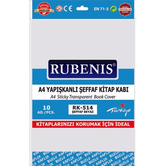 Rubenis Kitap Kabı 10 Lu 2 takım Fiyatı - Taksit Seçenekleri