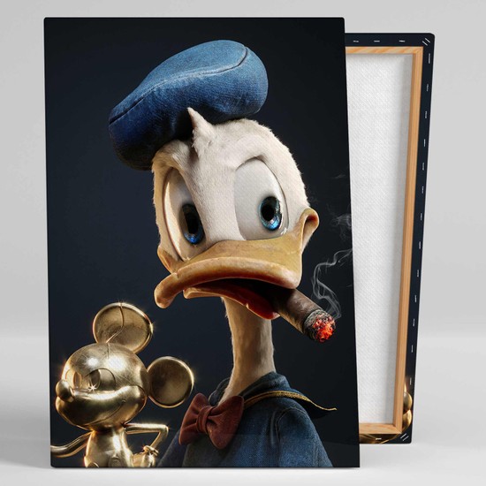 SML Tablo Puro Içen Ördek Donald Duck Varyemez Amca Mafya Fiyatı