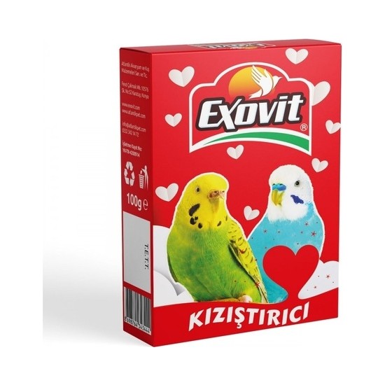 Exovit Muhabbet Kuşları Için Hepsi Bir Arada ( Yem, Kuş Fiyatı