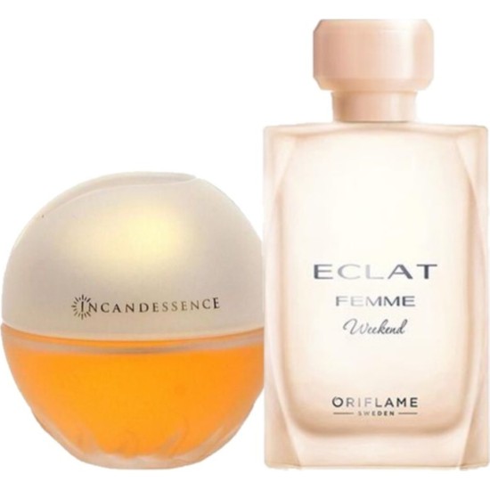 Oriflame Eclat Femme Weekend Edt 50 ml Incandessence Edp 50 Fiyatı