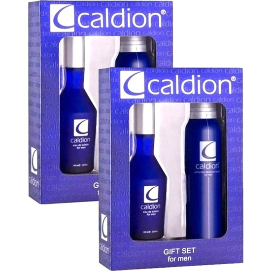 Caldion Erkek Parfüm Set 50 ml Edt + 150 ml Deo X2 Adet Set) Fiyatı