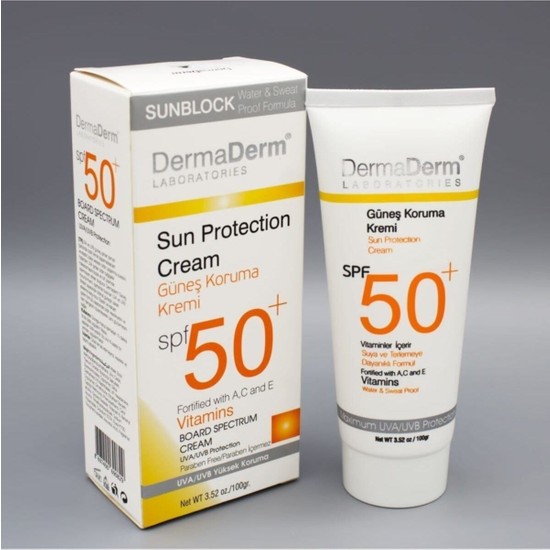 Dermaderm Spf 50+ Güneş Koruma Kremi 100 gr Fiyatı