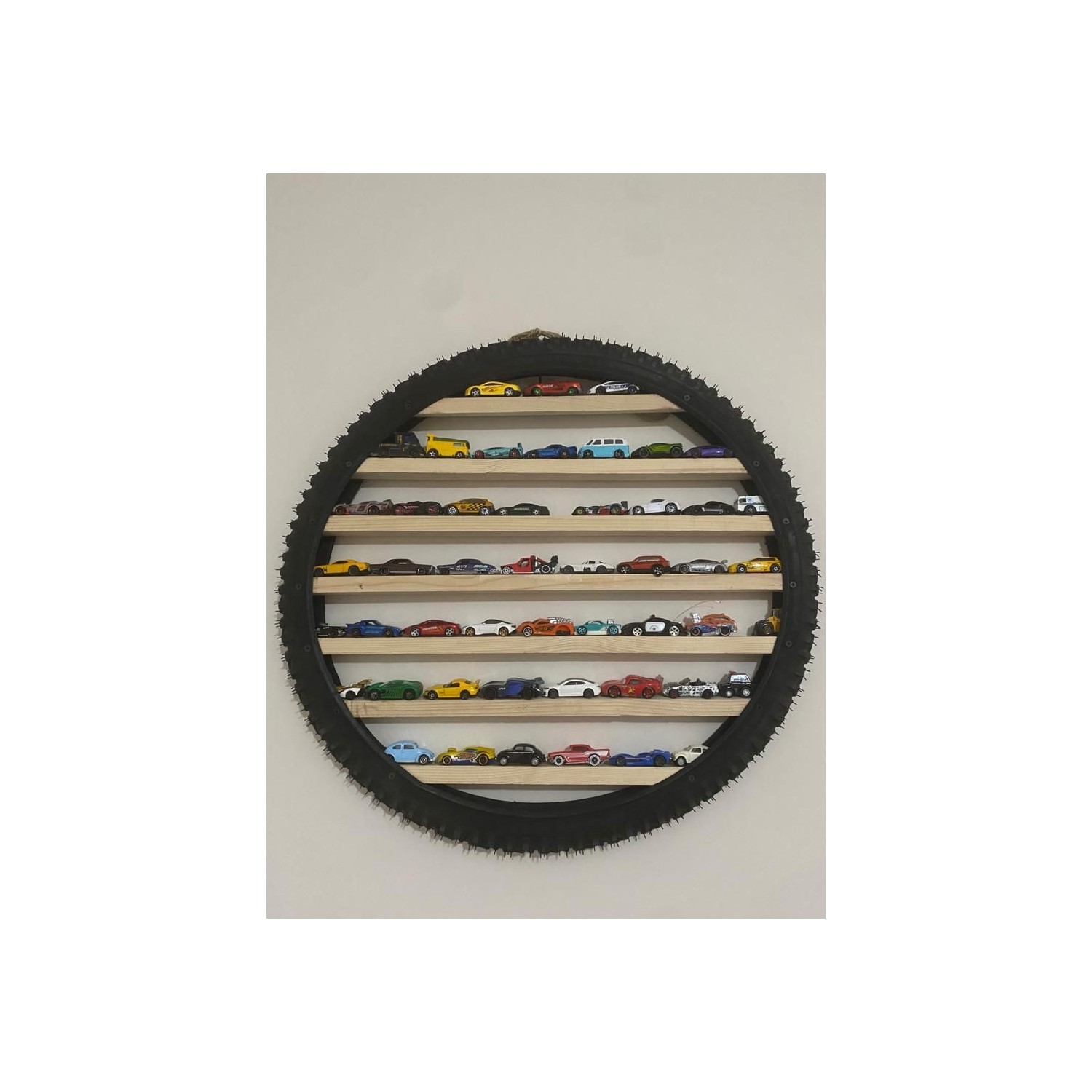 Magicway Oyuncak Tekerlek Araba Park Rafı Ahşap Dekoratif Fiyatı