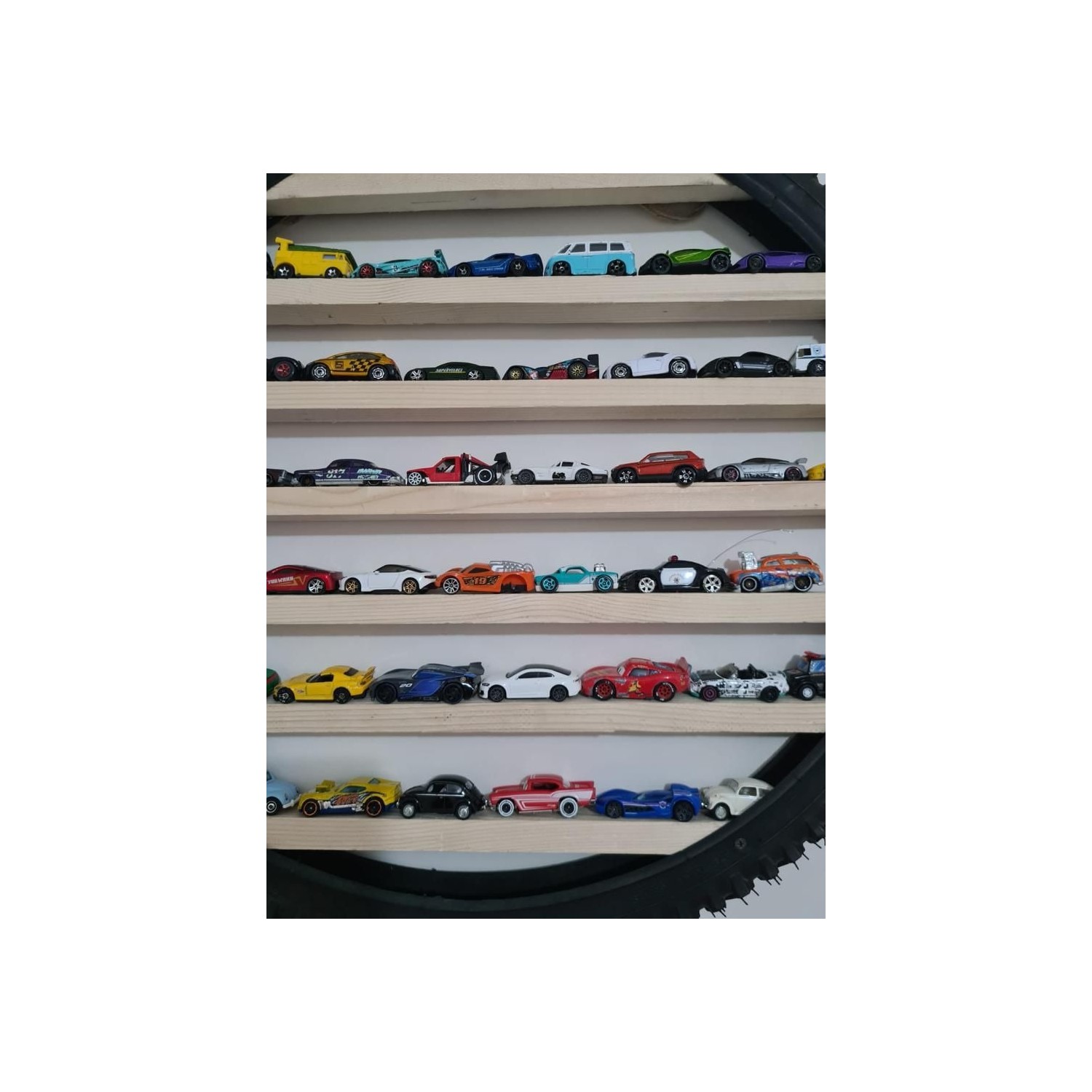 Magicway Oyuncak Tekerlek Araba Park Rafı Ahşap Dekoratif Fiyatı