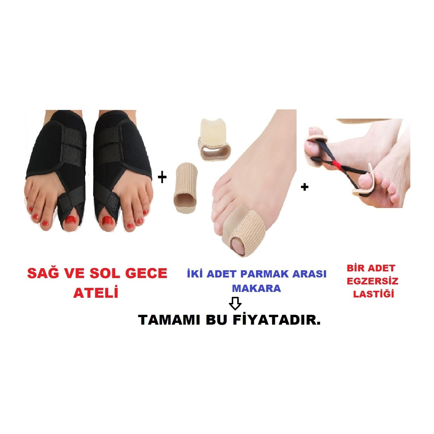 Silimo Gece Ateli Ayak Baş Parmak Düzeltici Ayak Kemik Fiyatı