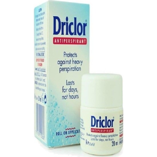 Driclor Roll-On 20 ml 5054563093592 Fiyatı - Taksit Seçenekleri