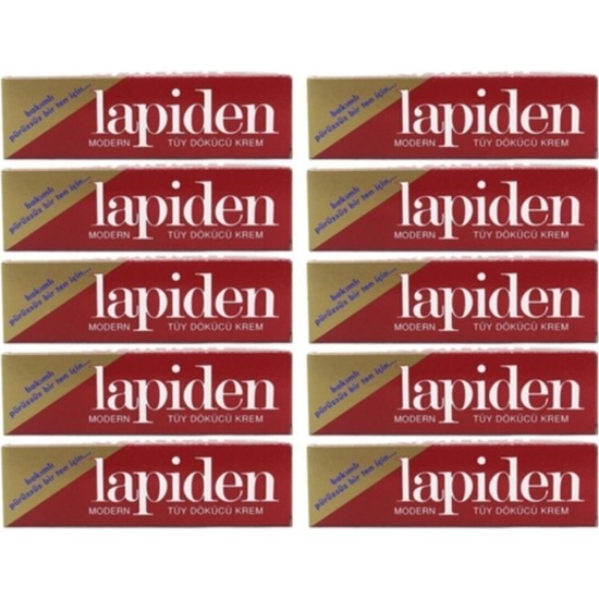 Lapiden Tüy Dökücü Krem 40ML x 10 Adet Fiyatı - Taksit Seçenekleri