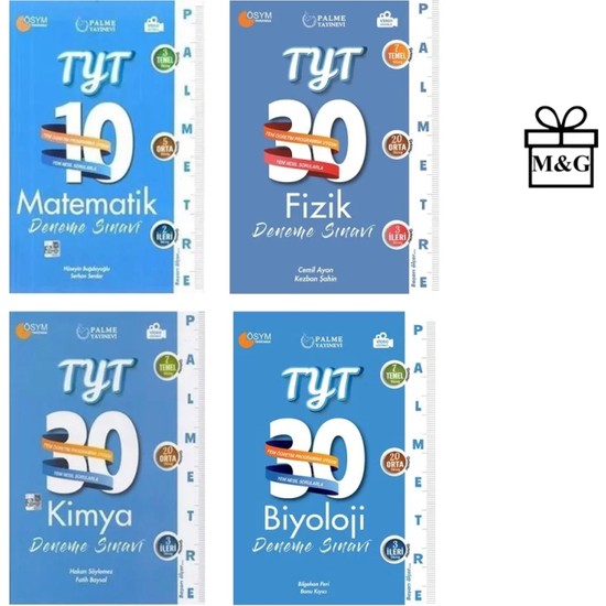 Palme Yayıncılık TYT Palme Yayıncılıktre Matematik Fizik Kitabı