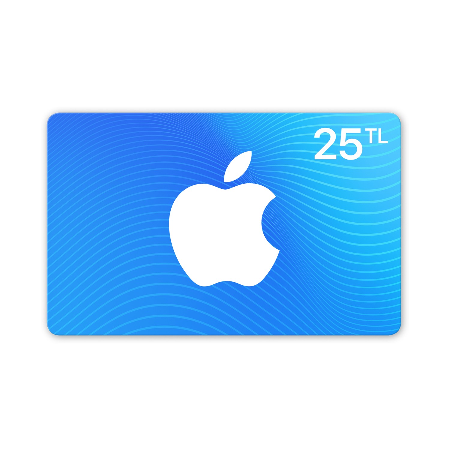 Apple 25 TL Tutarında App Store & iTunes Hediye Kartı Fiyatı