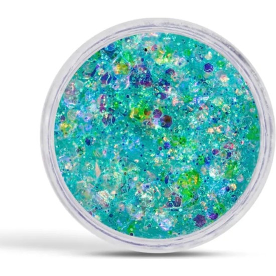 The Glitter Lab - Jel Formlu Parlak Glitter - Rainbow ~10 gr Fiyatı