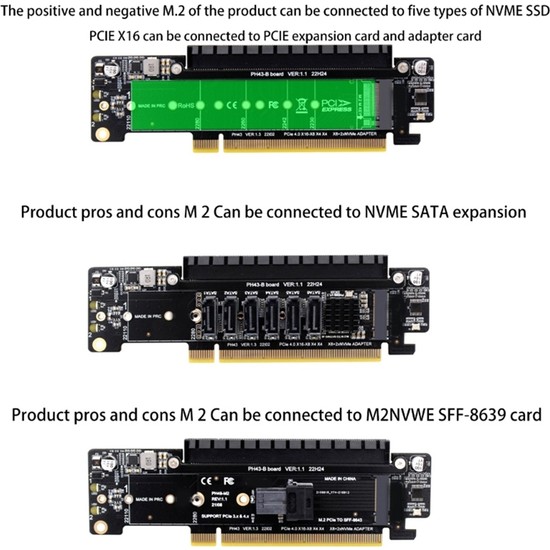 Gorgeous Pcıe 4.0 Kanal Bölücü Genişletme Yükseltme Kartı Fiyatı