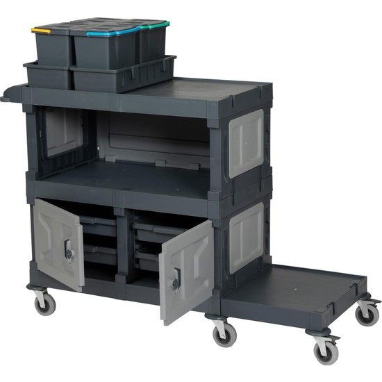 Üçtem Özerkan Plastik Alfacart Hastane Temizlik Arabası, Fiyatı