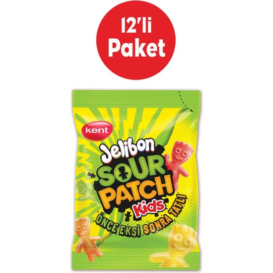 Jelibon Sour Patch Kids Karışık Meyve Aromalı Şekerleme 80 Fiyatı