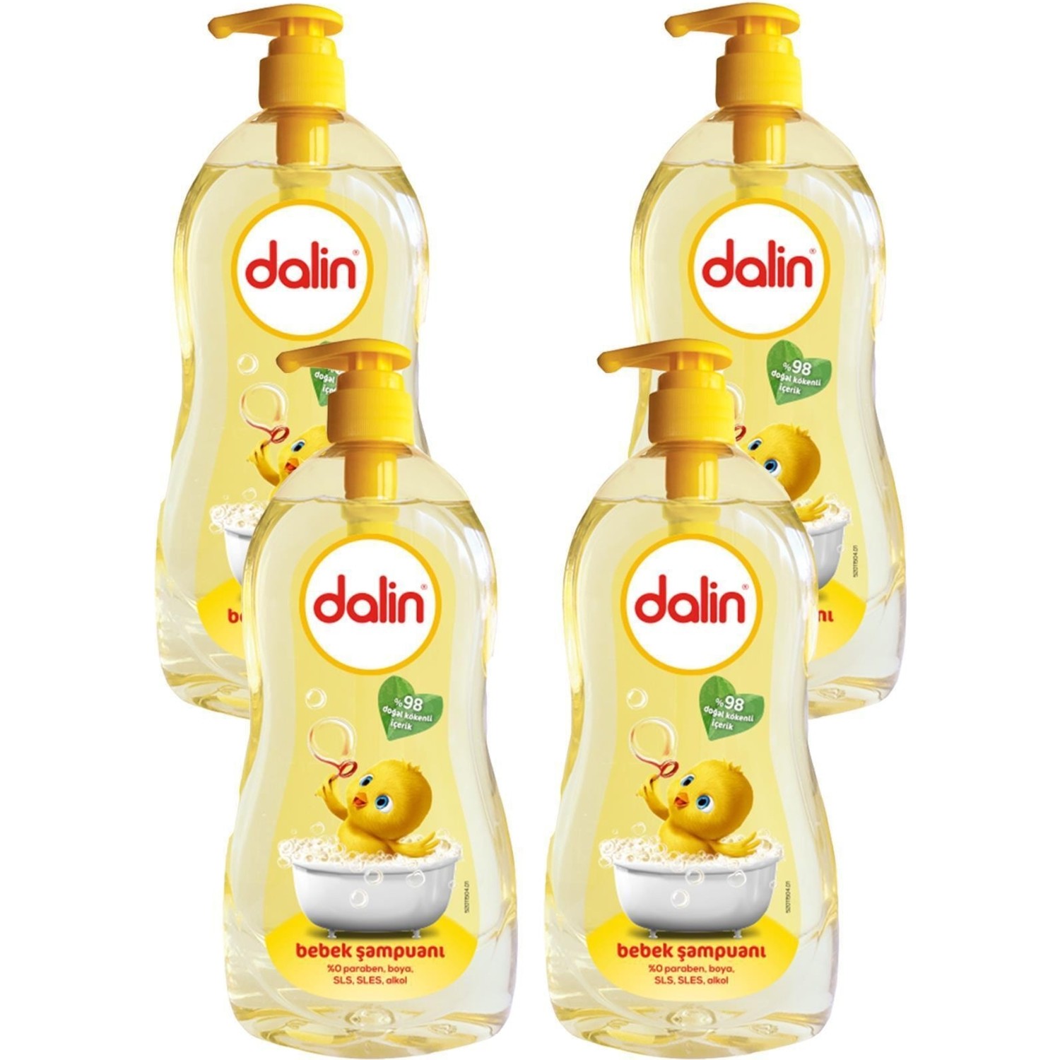 Dalin Şampuan Klasik 900 ml x 4 Adet Fiyatı - Taksit Seçenekleri