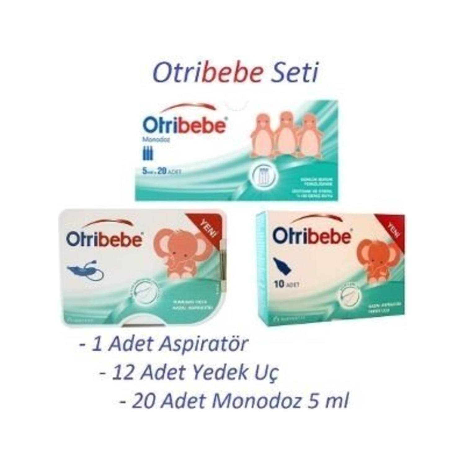 Otribebe Nazal Aspiratör + 12 Adet Yedek Uç + Monodoz 20 Fiyatı