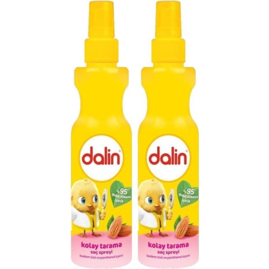 Dalin 2'li Badem Özlü Kolay Tarama Saç Spreyi 200 ml Dalin Fiyatı