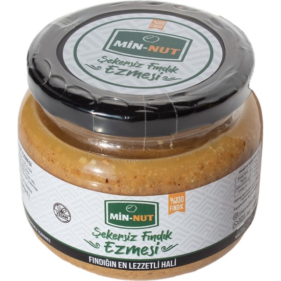 Min-Nut El Yapımı Fındık Ezmesi (Şekersiz) Fiyatı