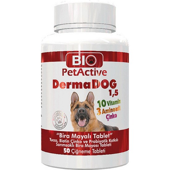 Bio Pet Active Dermadog 1,5 50 Çiğneme Tableti Fiyatı