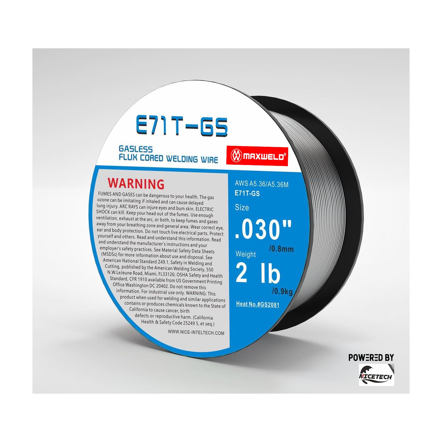 Maxweld E71T-GS Gazsız Özlü Kaynak Teli 0.80 mm 1 kg Paket Fiyatı