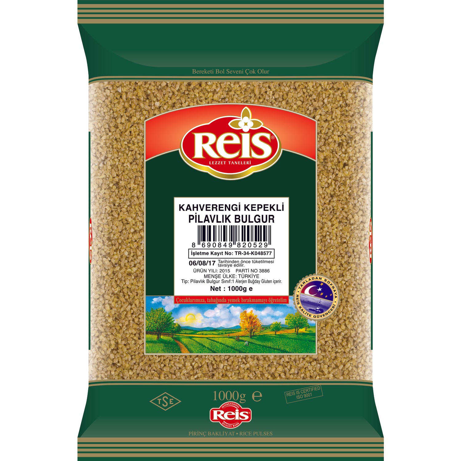 Reis Bulgur Kepekli Diyet 1 Kg Fiyatı - Taksit Seçenekleri