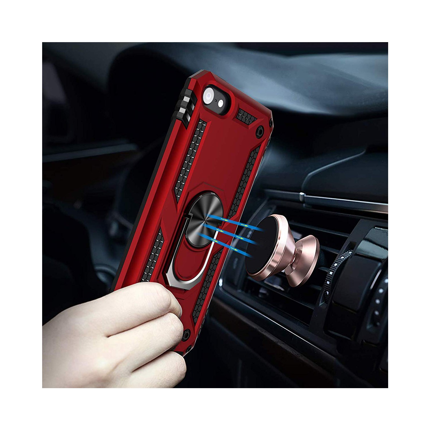 Microsonic Apple iPod Touch 5 Kılıf Military Ring Holder Fiyatı