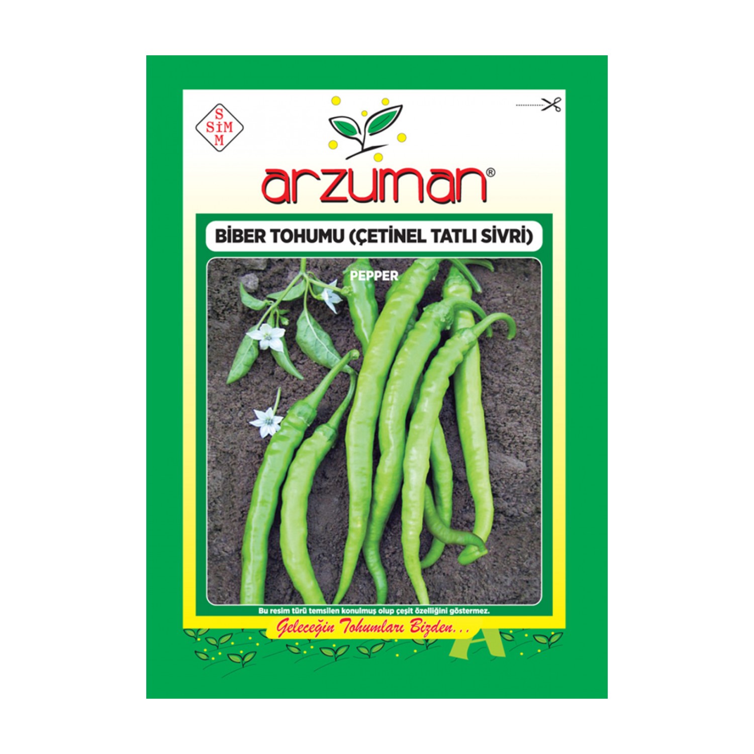 Arzuman Sebze Çetinel Tatlı Sivri Biber Tohum Fiyatı