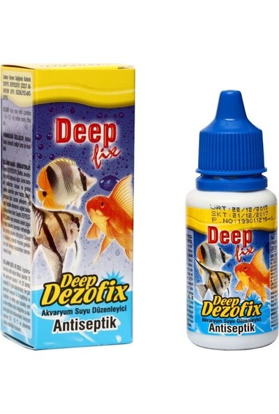 Deep Dezofix Antiseptik Akvaryum Su Hazırlayıcı 30 Ml