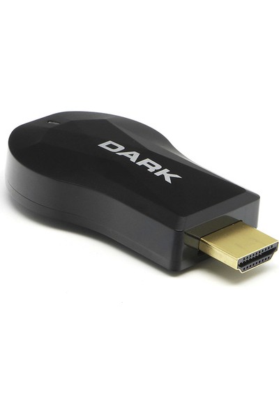 Dark EasyCast Miracast/AirPlay Kablosuz HDMI Görüntü Aktarıcı (DK-AC-TVC01)
