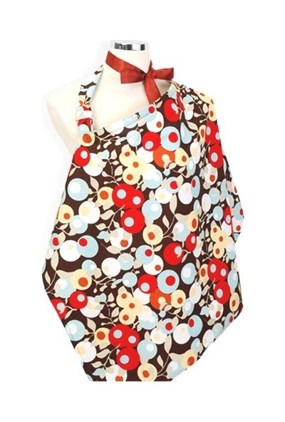 Mycey Desenli Emzirme Önlüğü