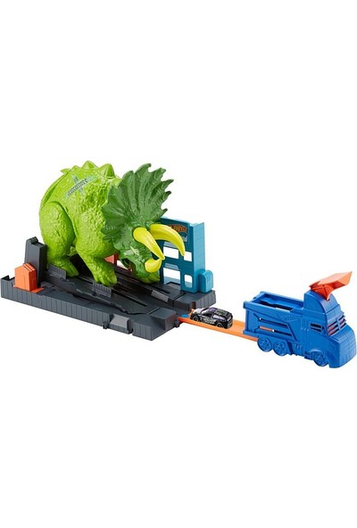 Hot Wheels Triceratops Saldırısı Oyun Seti GBF97