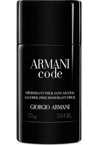 Giorgio Armani Code Deo Stick 75 Ml -Erkek Deo Stick