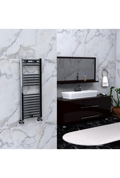 Radiva Haiti Havlupan Düz Krom 400 x 1000 mm