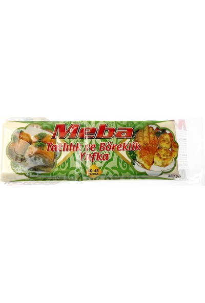 Meba Baklavalık Böreklik Hazır Yufka 800 gr 48 Adet Meba Baklavalık Böreklik Hazır Yufka 800 gr 48 Adet