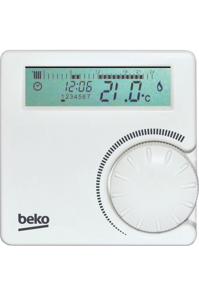 Beko Kablosuz 7 Gün Programlanabilir Digital Oda Termostatı BK 10W OT Beko Kablosuz 7 Gün Programlanabilir Digital Oda Termostatı BK 10W OT