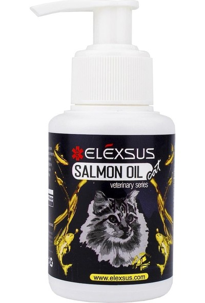 Elexsus Kedi Somon Yağı+E Vitamini Tüy Döküm Önleyici 100 ml