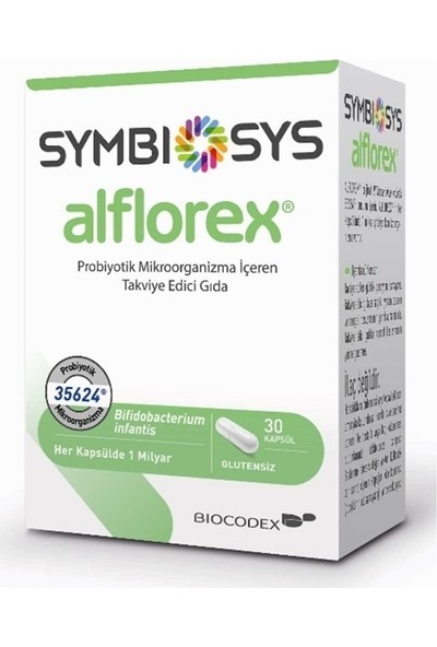 Biocodex Symbiosis Alflorex Probiyotik 30 Kapsül Biocodex Symbiosis Alflorex Probiyotik 30 Kapsül