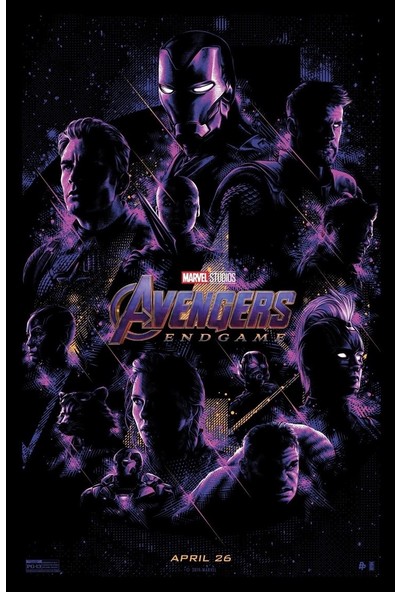 Amerikan BR Avengers Endgame (2019) L Poster Amerikan BR Avengers Endgame (2019) L Poster
