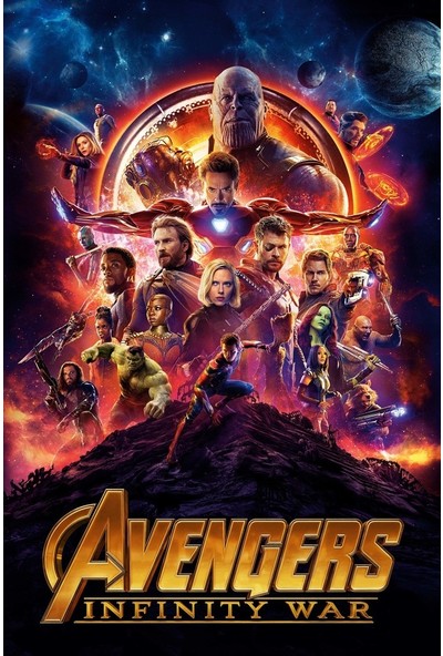 Amerikan BR Avengers Infinity War (2018) L Poster Amerikan BR Avengers Infinity War (2018) L Poster