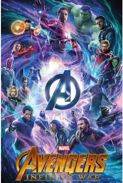 Amerikan BR Avengers Infinity War (2018) L Poster Amerikan BR Avengers Infinity War (2018) L Poster