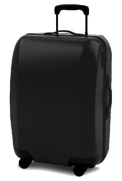 Mybag Siyah Akıllı Valiz Kılıfı Mybag Siyah Akıllı Valiz Kılıfı