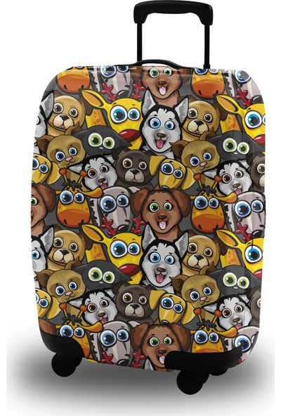 Mybag Dostlar Akıllı Valiz Kılıfı Mybag Dostlar Akıllı Valiz Kılıfı