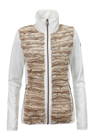Luhta LHT.32339 Ilma Jacket Crm Cream Luhta Polar / Ara Katman Kadın