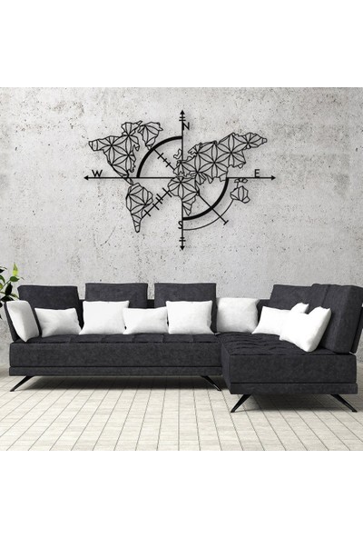 Yücecengiz Metal Pusula Tablo Yücecengiz Metal Pusula Tablo