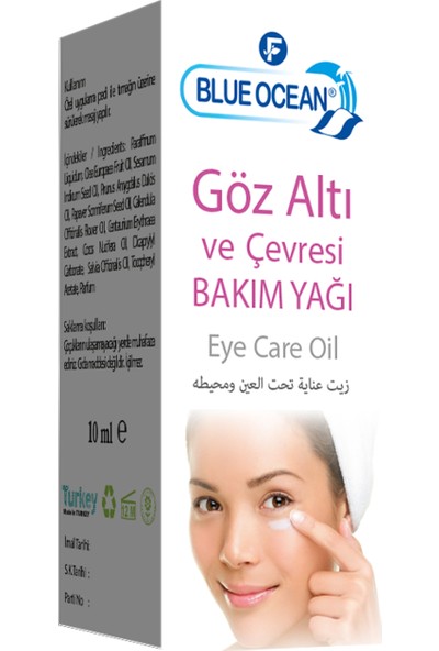 Furkan Gözaltı Çevresi Bakım Yağı 10 ml.