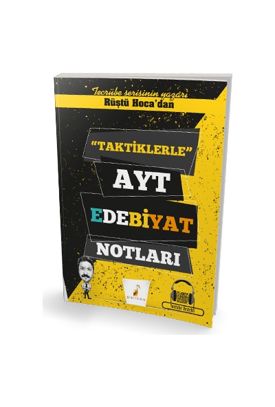 Pelikan Yayınları Rüştü Hoca'dan Taktiklerle Ayt Edebiyat Notları Pelikan Yayınları Rüştü Hoca'dan Taktiklerle Ayt Edebiyat Notları