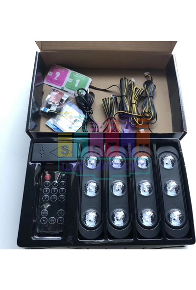 FEMEX DİSKO TOP Araç İçi RGB Led Kumandalı Müzik Sesine Duyarlı FEMEX DİSKO TOP Araç İçi RGB Led Kumandalı Müzik Sesine Duyarlı