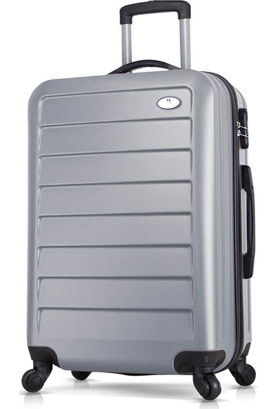 My Valice Ruby Abs Büyük Boy Valiz Gri My Valice Ruby Abs Büyük Boy Valiz Gri
