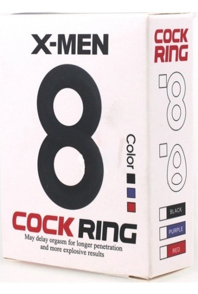 X-Men Süper Esnek Ikiz Penis Halkası