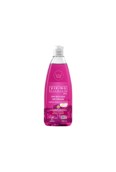 Viking Premium Sıvı Bulaşık Deterjanı – Kırmızı Orman Meyveleri 750 ml Viking Premium Sıvı Bulaşık Deterjanı – Kırmızı Orman Meyveleri 750 ml